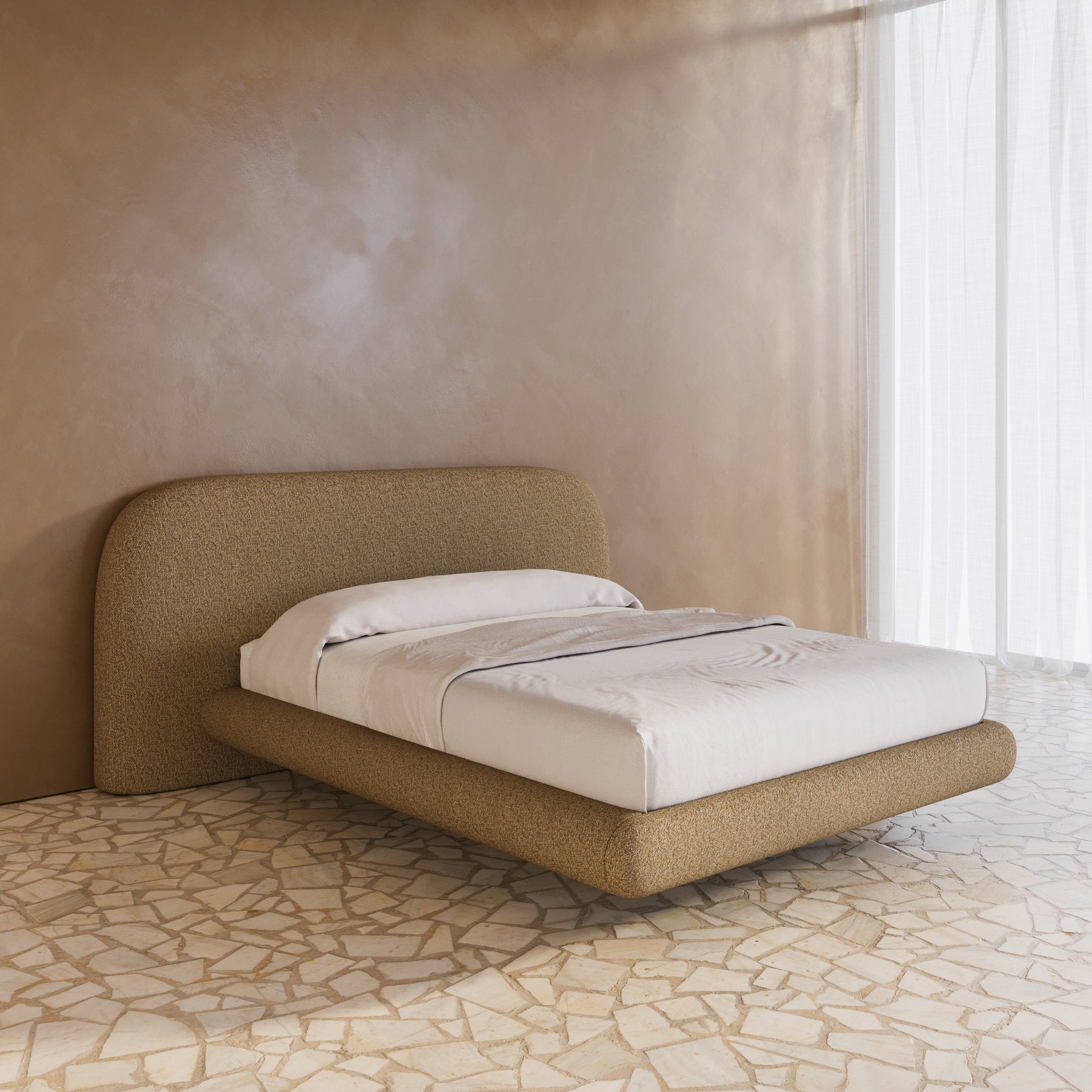 Miami Bed Frame - Cloud-Like Bed – Create Estate